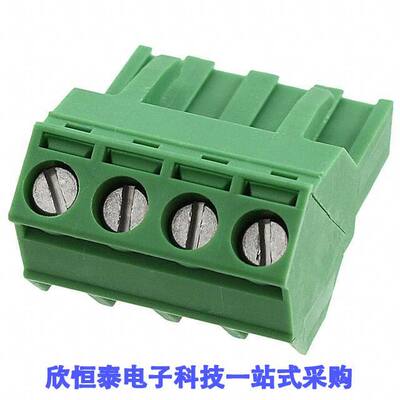 1768781连接器 《 TERM BLO【 PLUG 4POS 225DEG 5MM    》