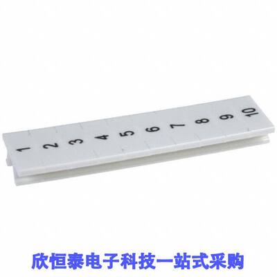 0805807:0001连接器 《 CONN ACC MARKER STRIP PREPRINT    》