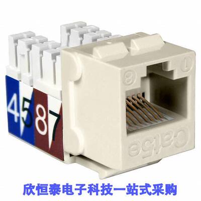 NKJ-5510连接器 《 CAT5E SLIMSTYLE 90 DEGREE KEYSTO    》