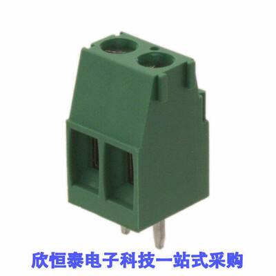 284392-2连接器 《 TERM BLK 2P SIDE ENT 3.81MM PCB    》