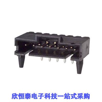5-104361-6连接器 《 CONN HEADER R/A 7POS 2.54MM    》