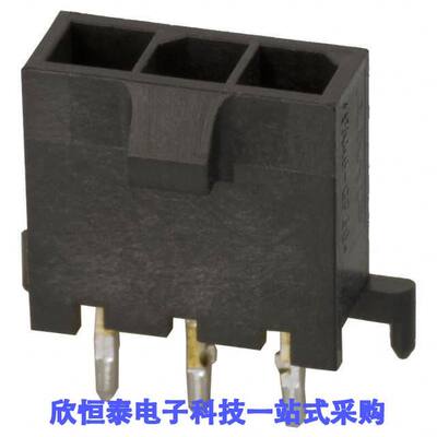 2-1445093-3连接器 《 CONN HEADER VERT 3POS 3MM    》