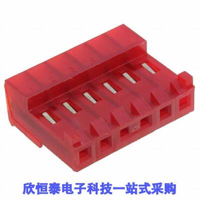 3-644662-6连接器 《 CONN RCPT 6POS IDC 22AWG GOLD    》
