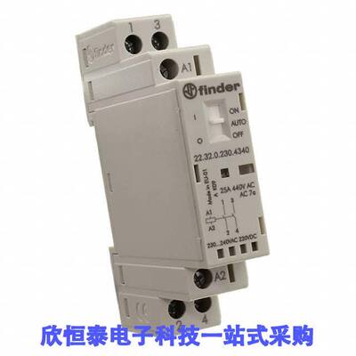 22.32.0.230.4340继电器 《 RLY CONTACTOR DPST 25A 230V    》