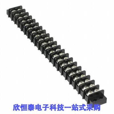 2-1546306-1连接器 《 CONN BARRIER STRP 21CIRC 0.374