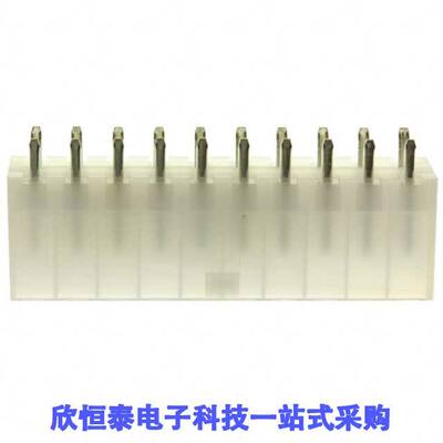 2-1586037-0连接器 《 CONN HEADER VERT 20POS 4.2MM    》