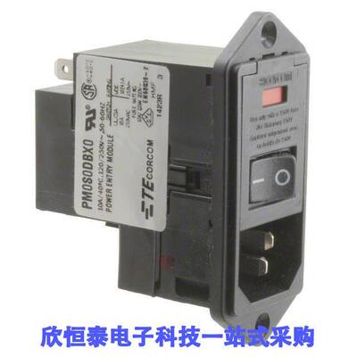 6-6609959-6连接器 《 PWR ENT MOD RCPT IEC320-C14 PNL    》