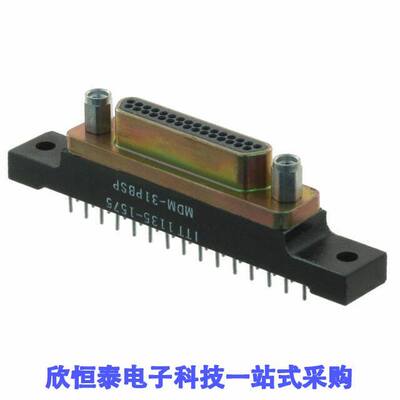 MDM-31PBSP连接器 《 CONN MICRO-D PLUG 31POS PNL MNT    》