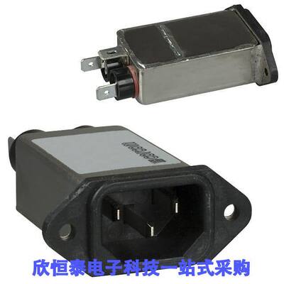2-6609006-3连接器 《 PWR ENT RCPT IEC320-C14 PANEL QC    》