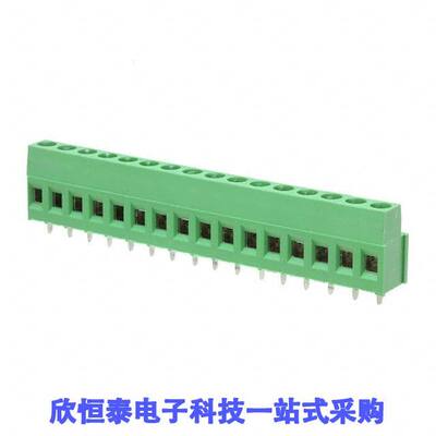 1-796683-6连接器 《 TERM BLK 16P SIDE ENTRY 5MM PCB    》