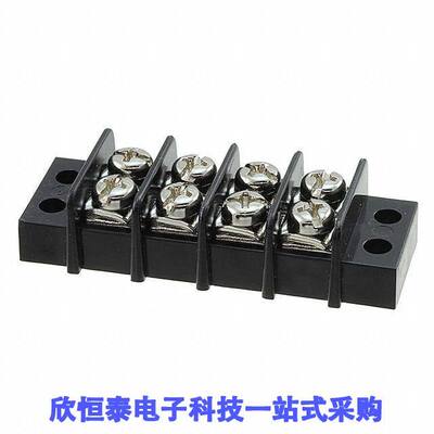 1546307-4连接器 《 CONN BARRIER STRIP 4CIRC 0.375