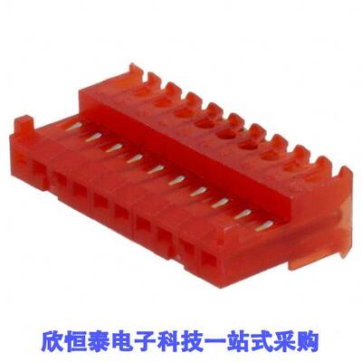 4-644702-0连接器 《 CONN RCPT 10POS IDC 22AWG GOLD    》