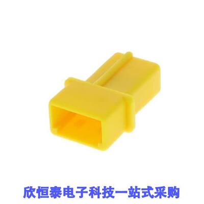 1-480319-4连接器 《 CONN CAP HSNG 2POS .200 YELLOW    》