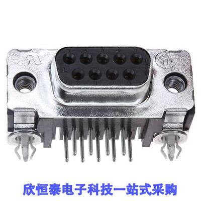 5747844-4连接器 《 CONN D-SUB RCPT 9POS R/A SLDR    》