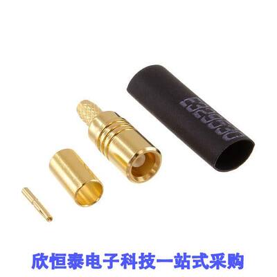 CONMCX011连接器 《 CONN MCX RCPT STR 50 OHM SOLDER    》