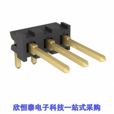 87233-3连接器 《 CONN HEADER R/A 3POS 2.54MM    》