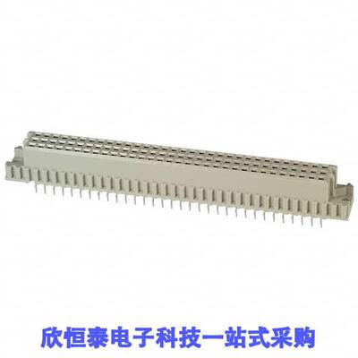 5535059-5连接器 《 CONN DIN RCPT 96POS PCB GOLD    》