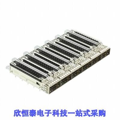 2170708-1连接器 《 CONN ZQSFP+ CAGE 1X6 W/HSINK R/A    》