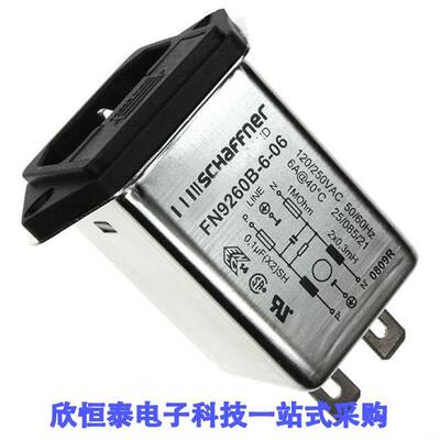 FN9260B-6-06连接器 《 PWR ENT MOD RCPT IEC320-C14 PNL    》