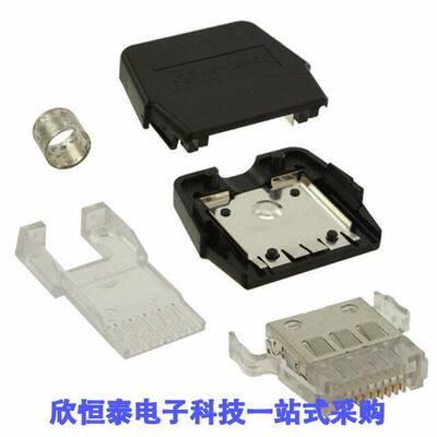 SS-311010-26连接器 《 CONN MOD PLUG 10P10C SHIELDED    》