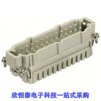 09330242616连接器 《 INSERT MALE 24POS+1GND PUSH IN    》