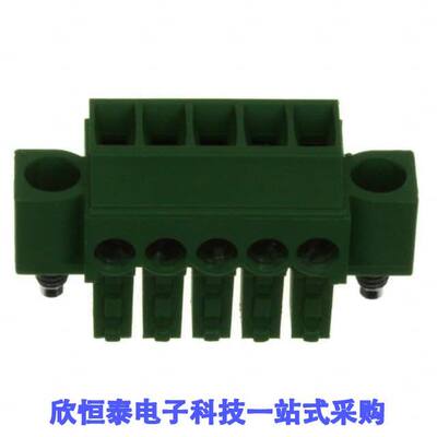 284510-5连接器 《 TERM BLO【 PLUG 5POS STR 3.5MM    》