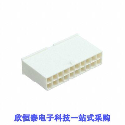 2-1586862-0连接器 《 CONN PLUG HSG 20POS 4.20MM    》