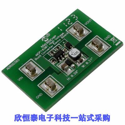 ADM00360开发板 《 BOARD DEMO FOR MCP16301 D2PAK    》