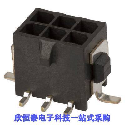 3-794638-6连接器 《 CONN HEADER SMD 6POS 3MM    》