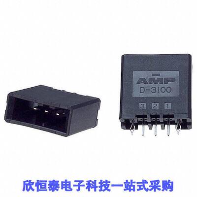 2-178313-5连接器 《 CONN HEADER VERT 3POS 3.81MM    》