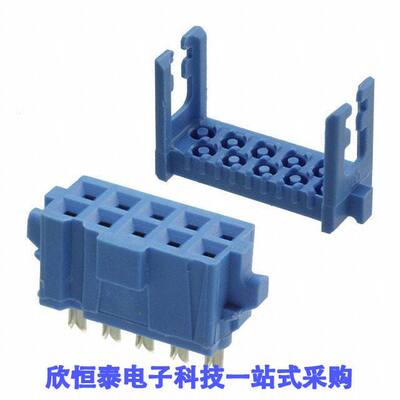 3-1437020-9连接器 《 CONN RCPT 10P IDC 28-30AWG GOLD    》