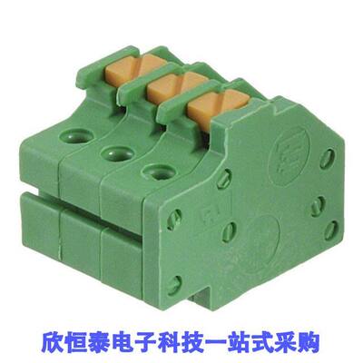 1986716-3连接器 《 TERM BLO【 PLUG 3POS 90DEG 3.5MM    》