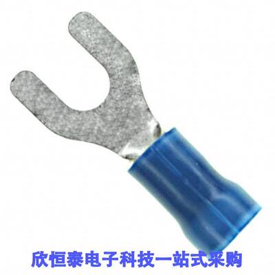 8-34166-1连接器 《 CONN SPADE TERM 14-16AWG #8 BLU    》