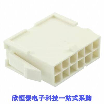 1-1969599-2连接器 《 CONN PLUG HSG 12POS 4.20MM    》