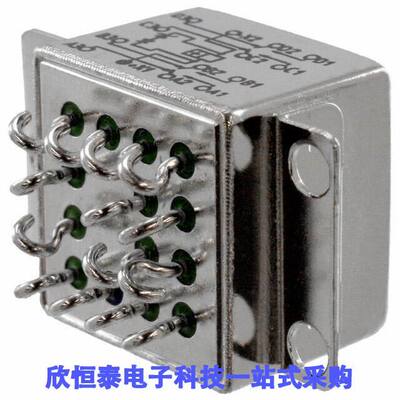 FCB-405-0621M继电器 《 RELAY GEN PURPOSE 4PDT 5A 28V    》