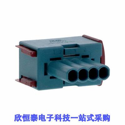 3-963207-1连接器 《 CONN RCPT HSG 4POS 5.00MM    》