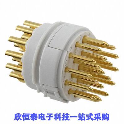 1602482连接器 《 CONN MALE INSERT 19POS SLDR CUP    》