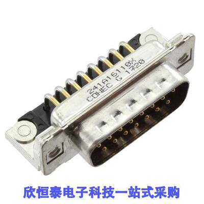 241A16110X连接器 《 CONN D-SUB PLUG 15POS R/A SOLDER    》