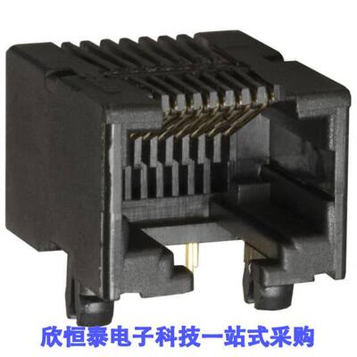 87180-088LF连接器 《 CONN MOD JA【 8P8C R/A UNSHLD    》