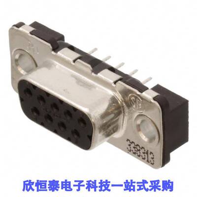 5-338313-2连接器 《 CONN D-SUB RCPT 9POS VERT SLDR    》