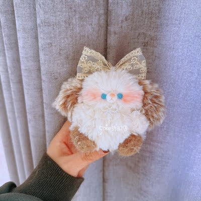 垂耳兔AirPods手工编织保护套