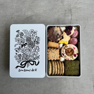 新品日本进口 BONBONS DE K费南雪&曲奇酥脆饼干 礼盒装