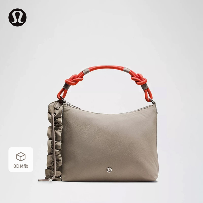 Convertible 女士多功能褶饰斜挎包丨lululemon丨LW9FP9S