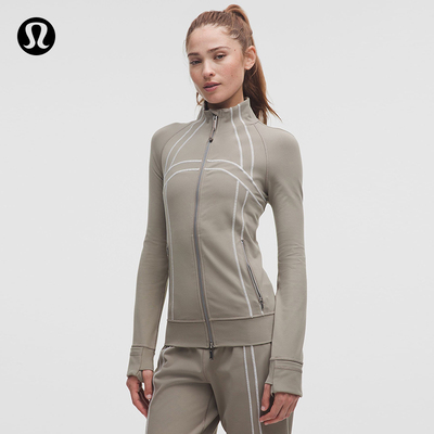 Define 女士运动夹克 *Luon™ 芯吸丨lululemon丨LW3JCKS