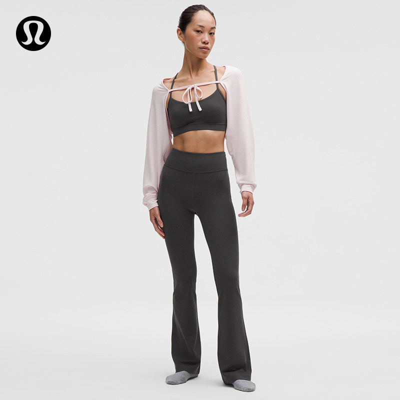 Groove 女士运动高腰喇叭裤 *保暖丨lululemon丨LW5INZA