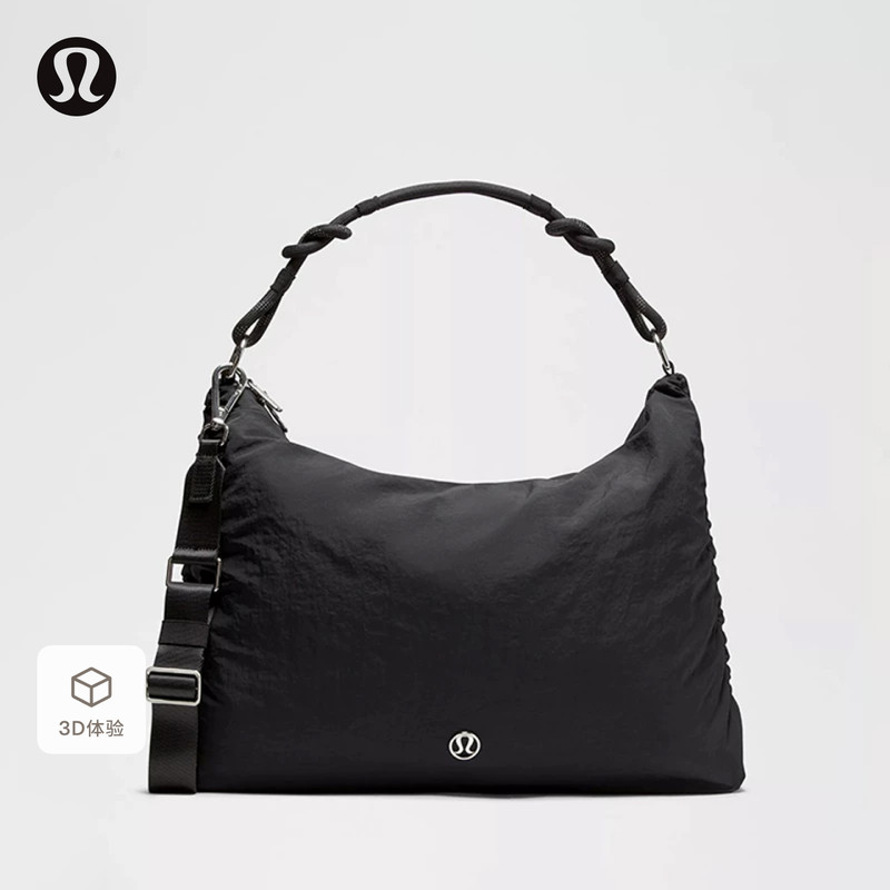 Convertible 女士大款多功能褶饰斜挎包丨lululemon丨LW9FTLS