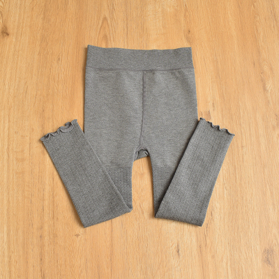 女童裤袜不连脚薄绒九分打底裤