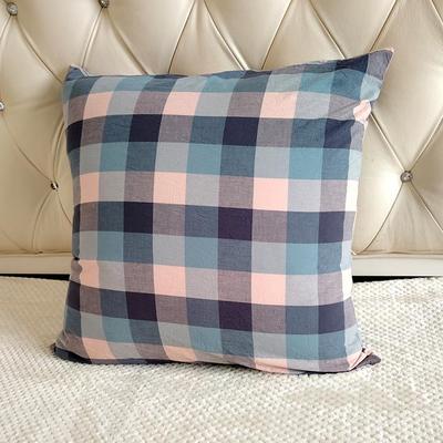 水洗棉靠垫套50*50/60x60 65*65 70 80 43全棉靠枕抱枕套可定制