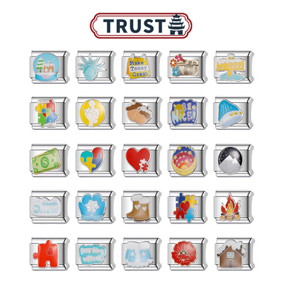Trusta意大利模块手链DIY小众