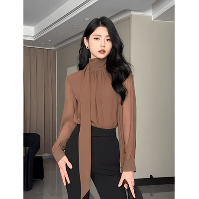 法式设计感御姐气质上衣女